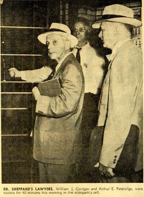 "54/07/31 Text of Statement by Corrigan After Arrest of Client, Dr. Sam ...